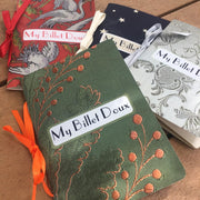 "Golf" Ruby red silk cushion – Natalia Willmott