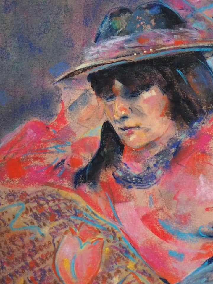 Lady with the hat by Marie Hatfield – Natalia Willmott